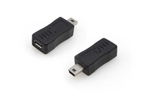 Mini USB Male to Micro USB Female Adapter - daec